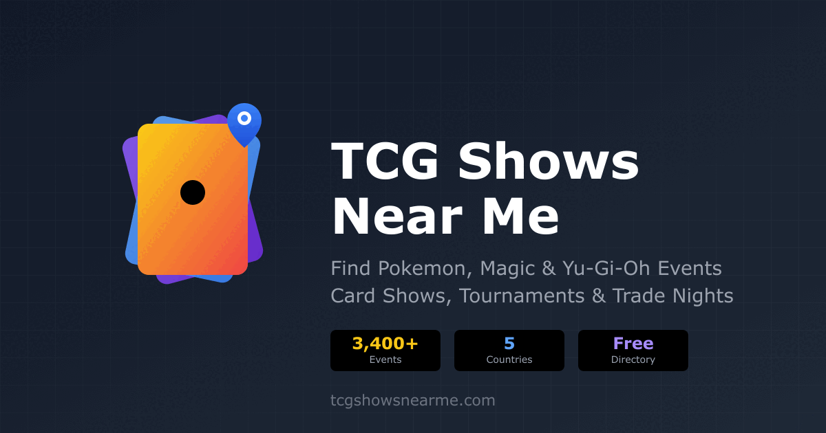 Savannah Card Fest 3 by Frank DeMotte - Savannah, GA | TCG Shows Near Me